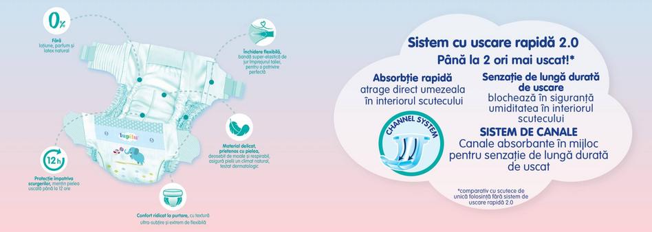 Sortiment lupilu® - scutece